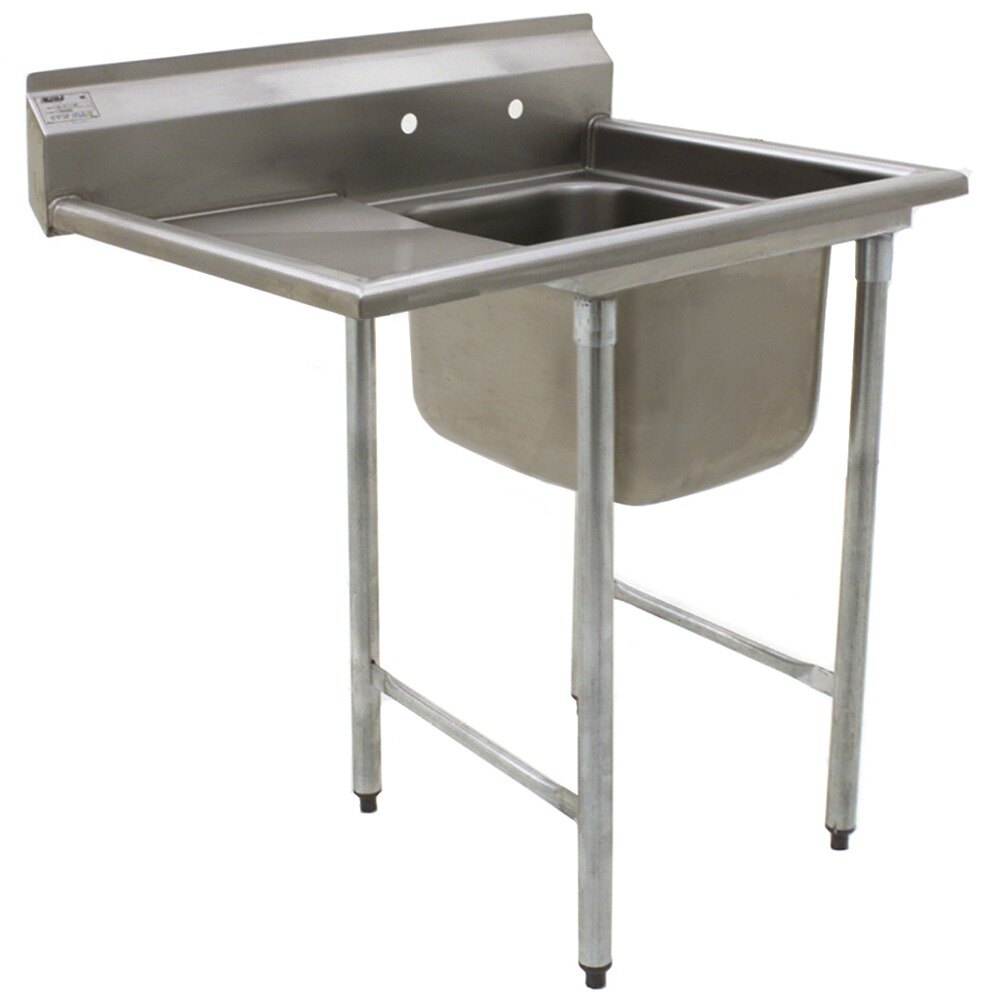 Eagle Group 414-18-1-24L 46 3/4" One Compartment Commercial Sink with ...