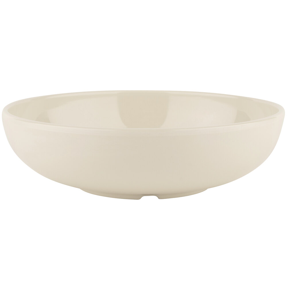GET B-49-DI Diamond Ivory 1.9 Qt. Bowl - 12/Case