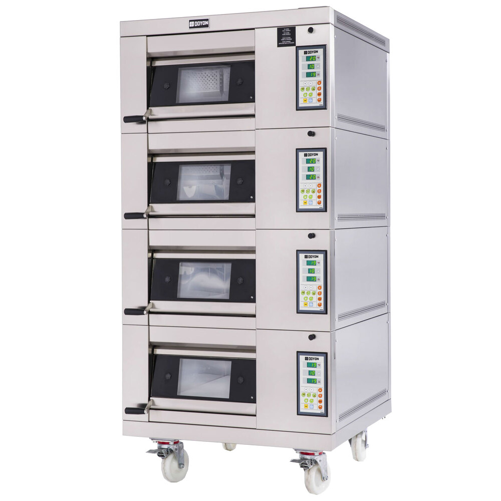 Doyon 1T4 Artisan 4 Stone 18 1/2" Deck Oven - 4 Pan Capacity, 240V, 3 Phase