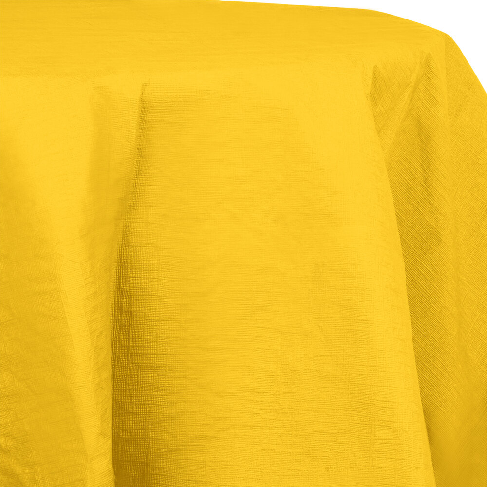 Creative Converting 923269 82" School Bus Yellow OctyRound Tissue ...