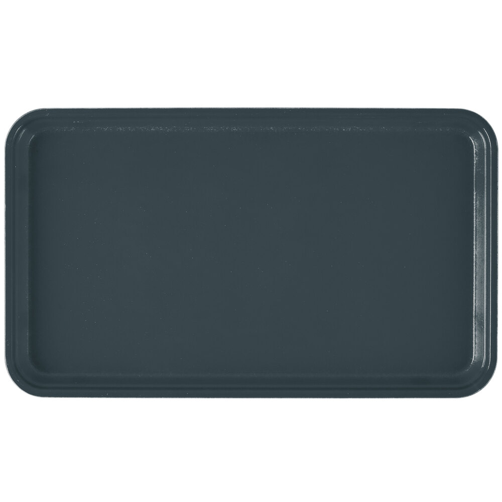 Cambro 915401 8 3/4" x 14 15/16" Rectangular Slate Blue Fiberglass ...