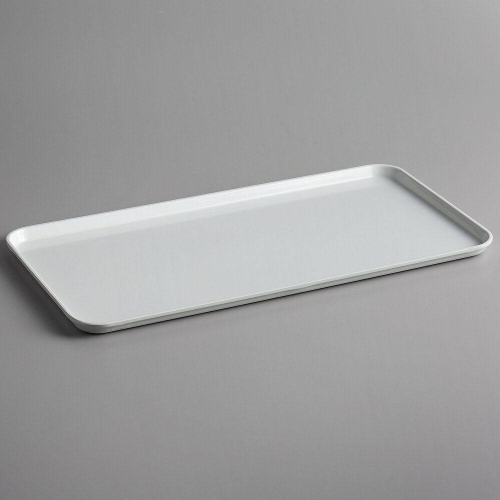 Cambro 1224MT148 12" x 24" White Fiberglass Market Tray