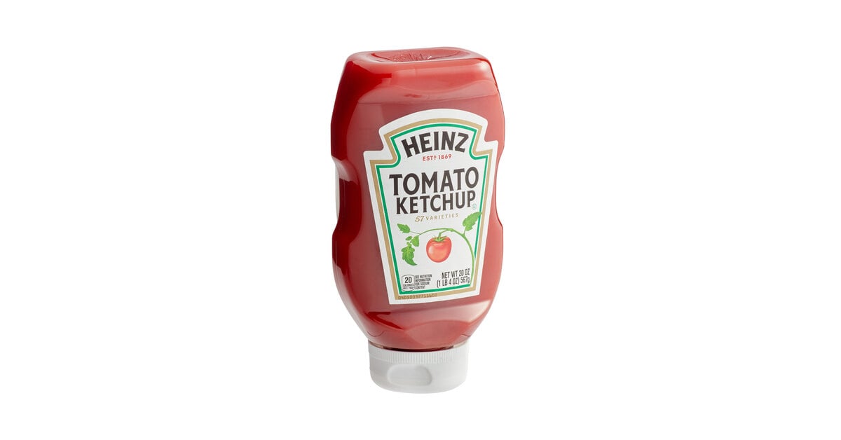 Heinz Tomato Ketchup & Yellow Mustard Twin Pack (20 Oz, 45% OFF