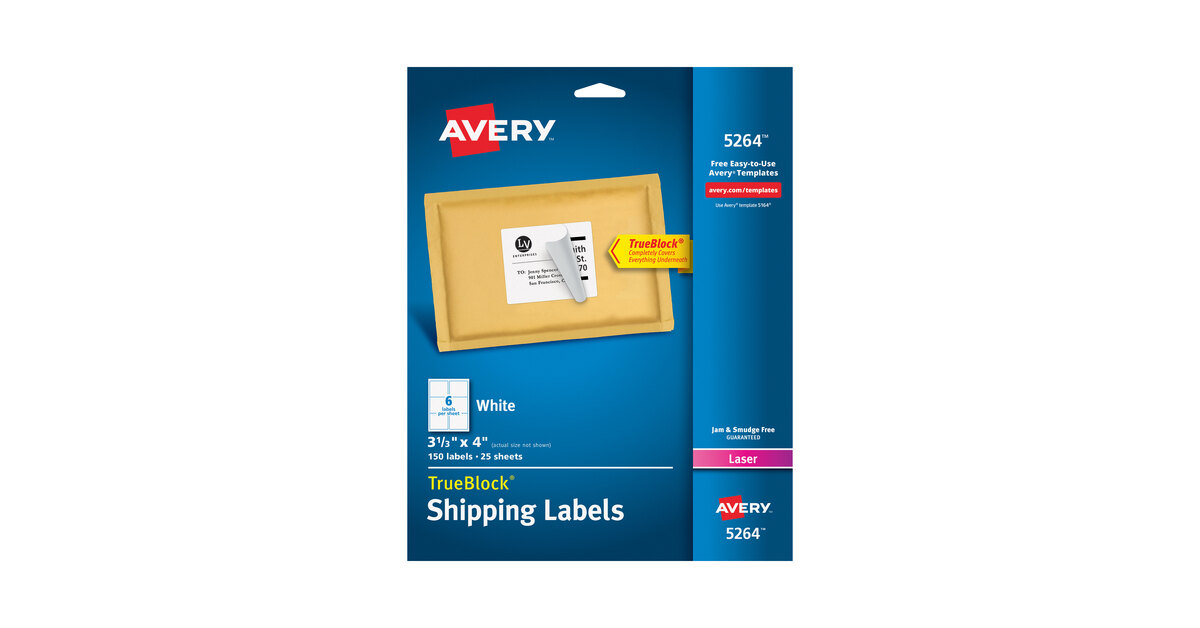 30 Avery Label Template 5264 Labels Design Ideas 2020
