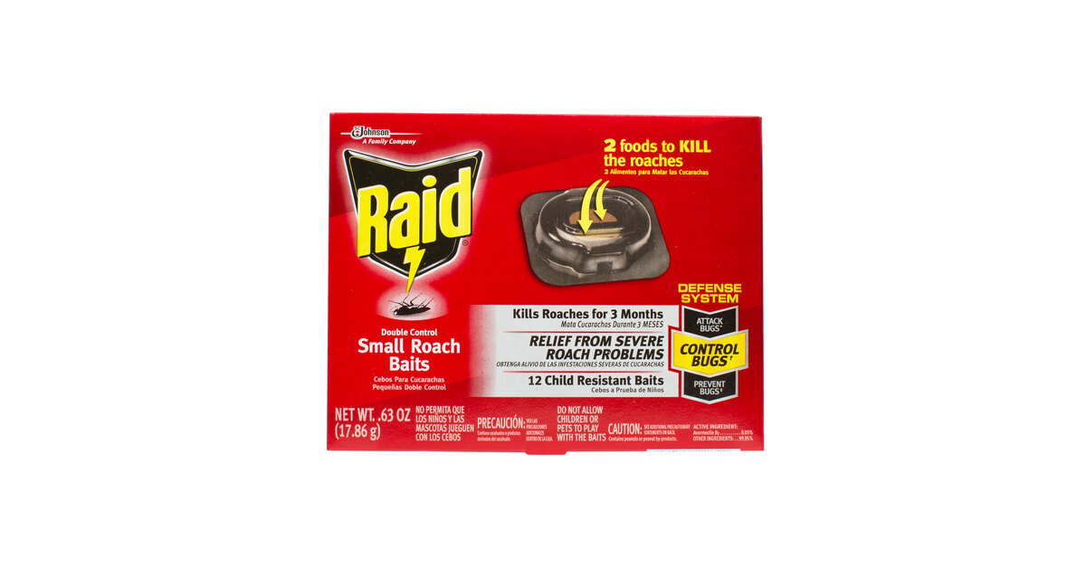 Raid® Double Control Small Roach Baits Plus Egg Stoppers, 47% OFF