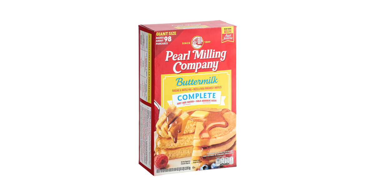 Aunt Jemima Pancake Mix Directions On Box