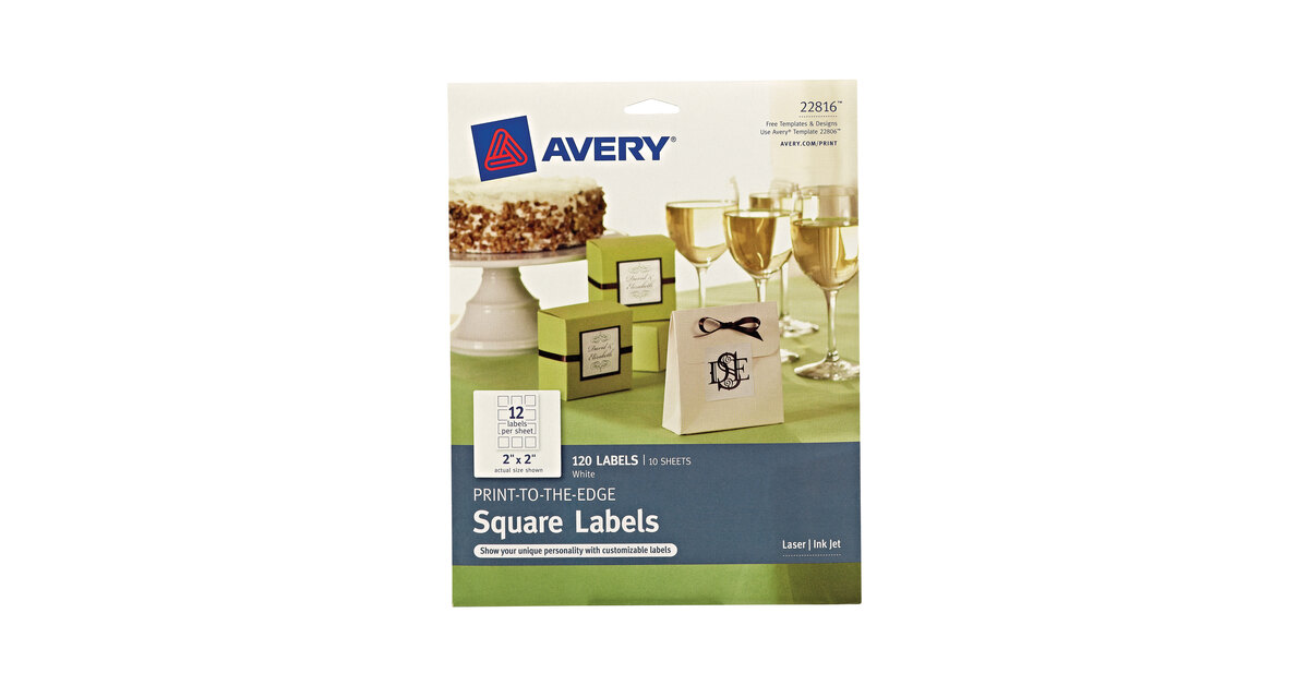 Avery Square Label 22816 Template Best Label Ideas 2019