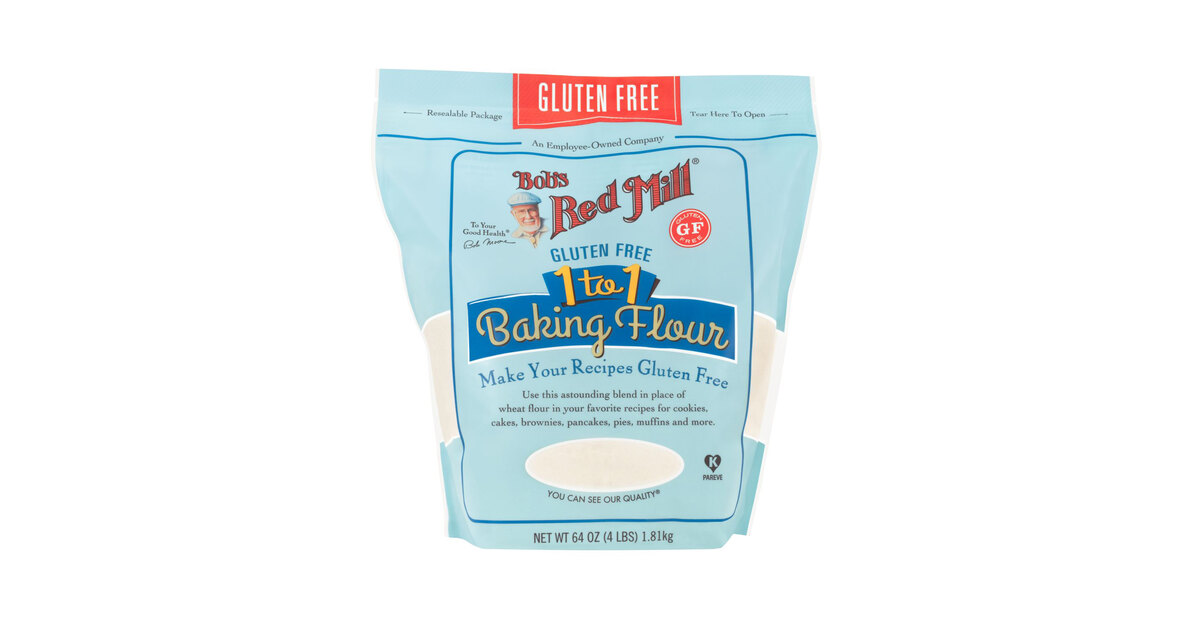 Bob's Red Mill 4 lb. Gluten-Free 1-to-1 Baking Flour