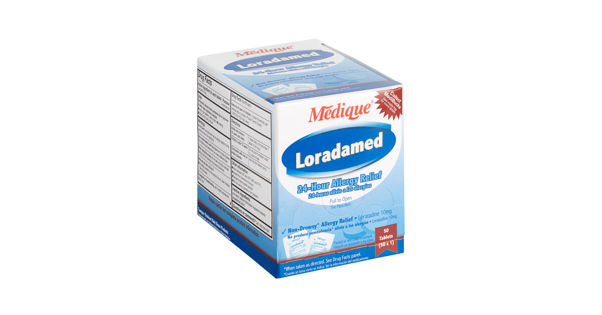 Medique 20350 Loradamed Non-Drowsy Allergy Relief Tablets, 53% OFF