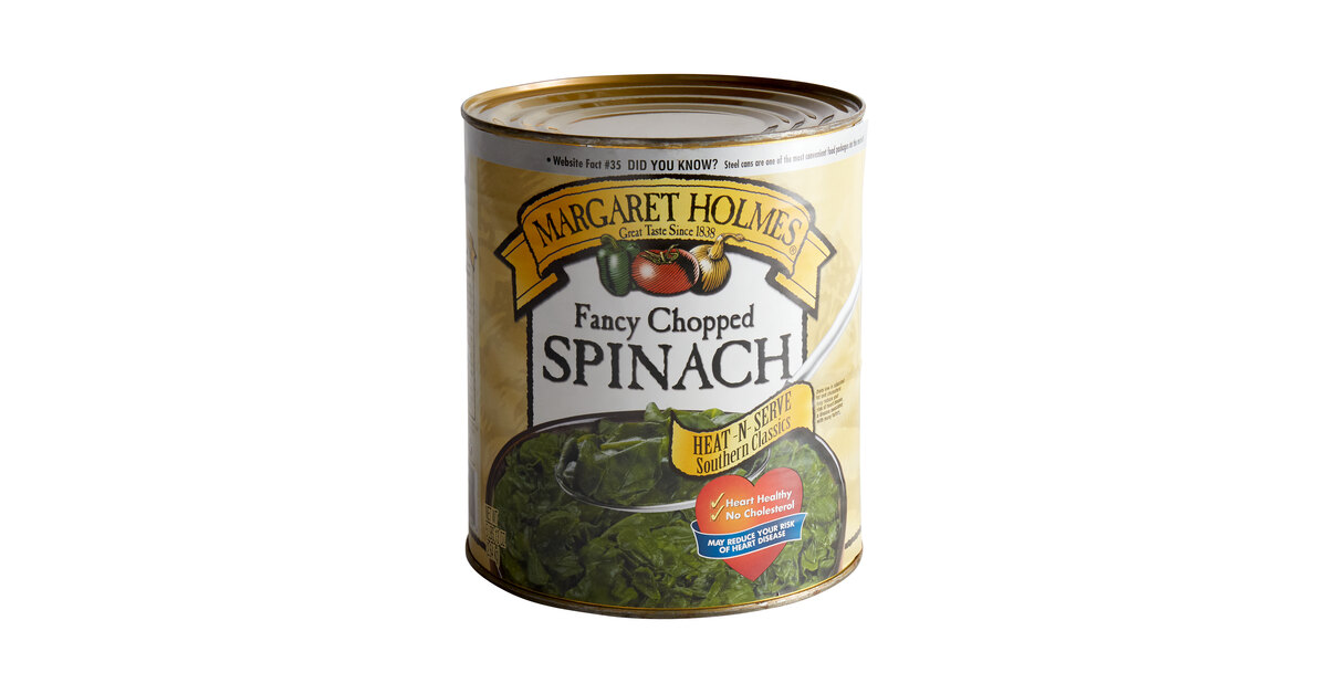 Canned Spinach