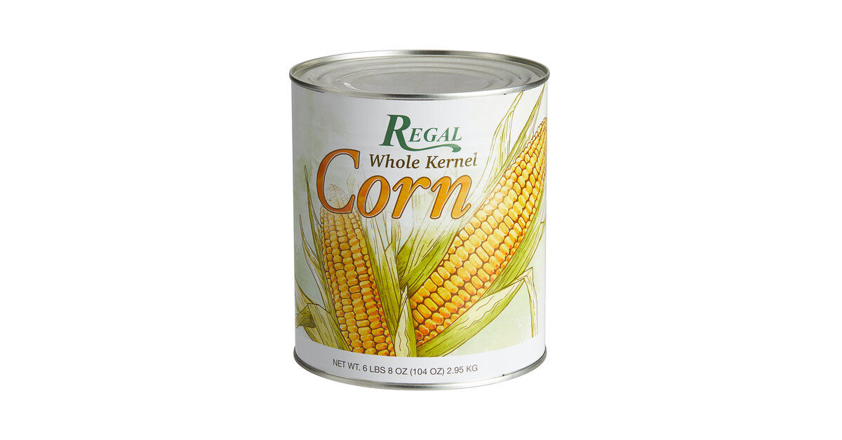 Corn Kernel In Can