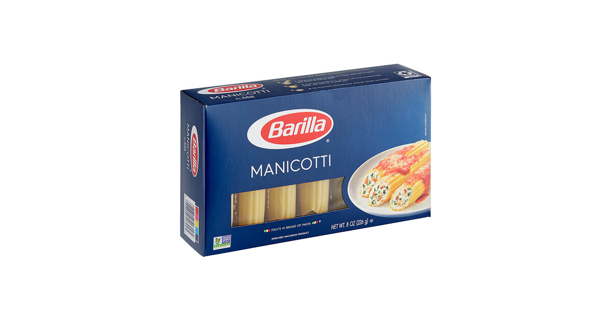 Manicotti Shells Brands