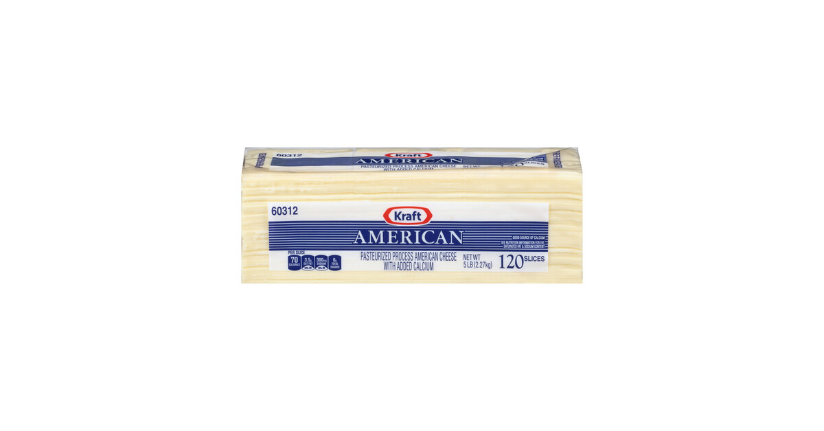 White American Cheese Slice