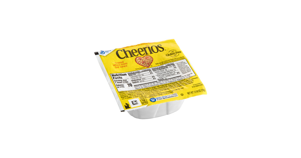 Cheerios Nutrition Label