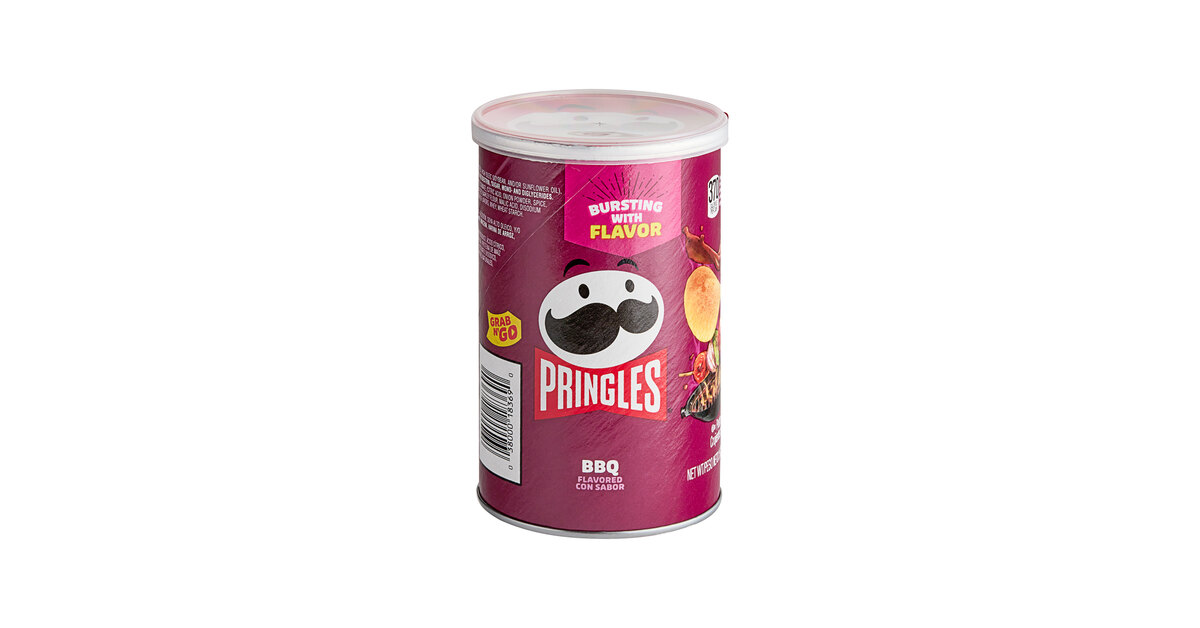 Mini Pringles Can Bbq