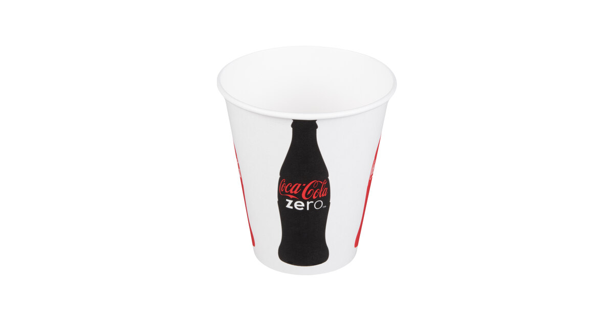 Coca Cola Paper Cup Sizes