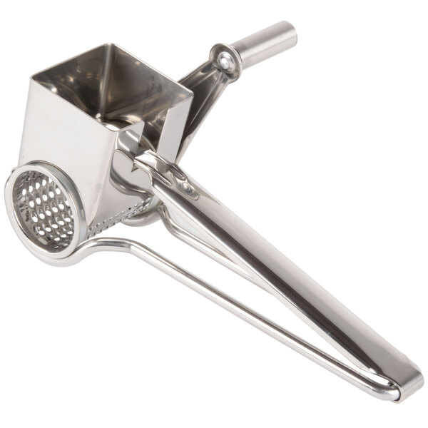 Stainless Steel Rotary Cheese Grater - WebstaurantStore