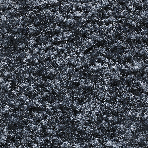 Cactus Mat 1470F-4 Blue Washable Rubber-Backed Carpet - 4' Wide