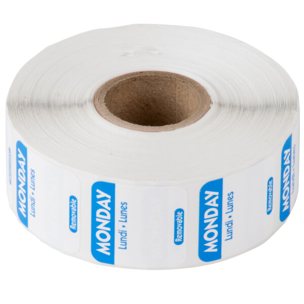 National Checking Company R101R 1" Monday Day of the Week Removable ...