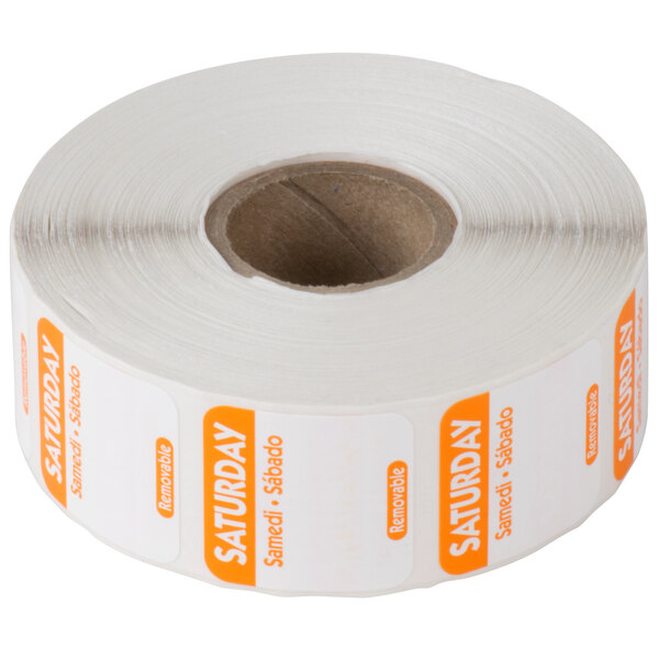 National Checking Company R106R 1" Saturday Day of the Week Removable ...