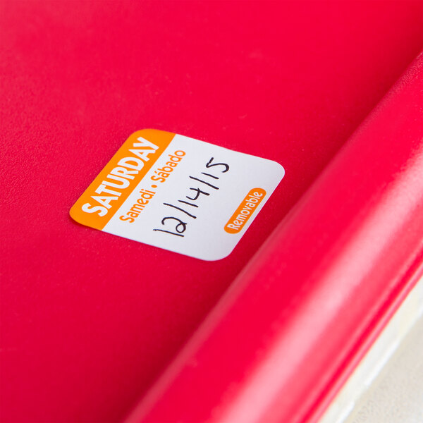 National Checking Company R106R 1" Saturday Day of the Week Removable ...