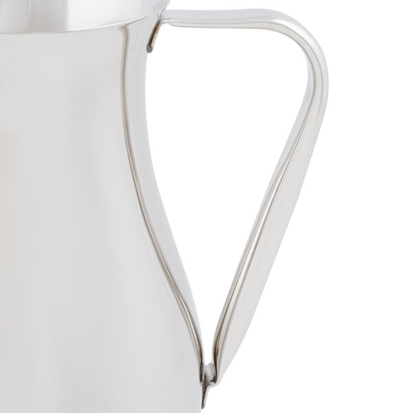 Vollrath 46550 64 oz. Double Wall Stainless Steel Water Pitcher