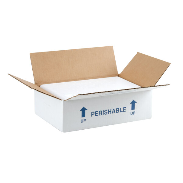 Polar Tech Thermo Chill Insulated Shipping Box with Foam Container 10 ...