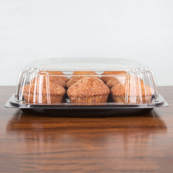 Disposable Catering Trays with Lids (12" x 12") - 25/Case