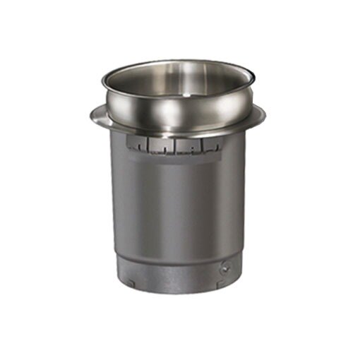 Hatco HWB-4QTD 4 Qt. Single Drop In Round Heated Soup Well with Drain ...