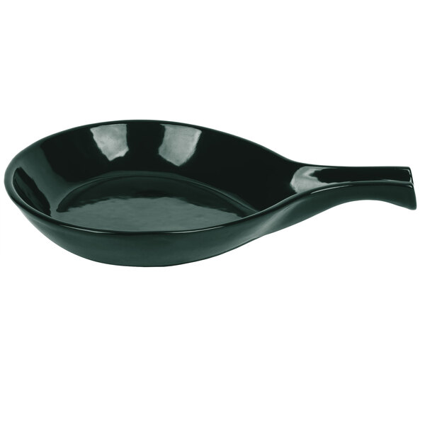 Tablecraft CW1960HGN 8 3/8" Hunter Green Cast Aluminum Open Handle Skillet