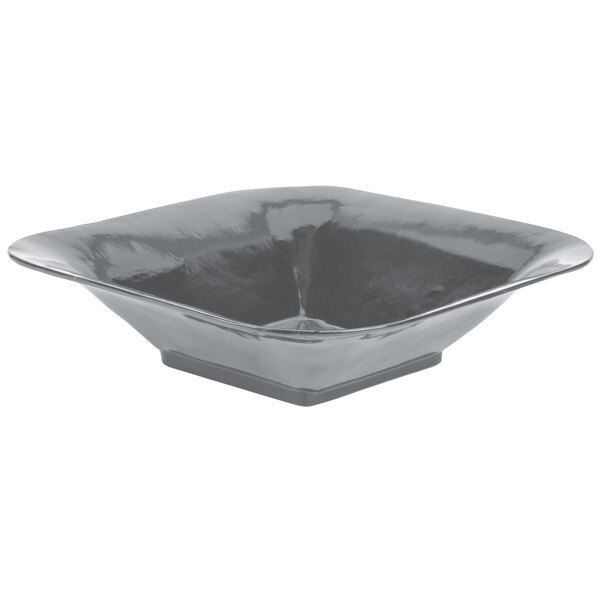 Tablecraft CW3520GY Gray Cast Aluminum 8 Qt. Square Bowl