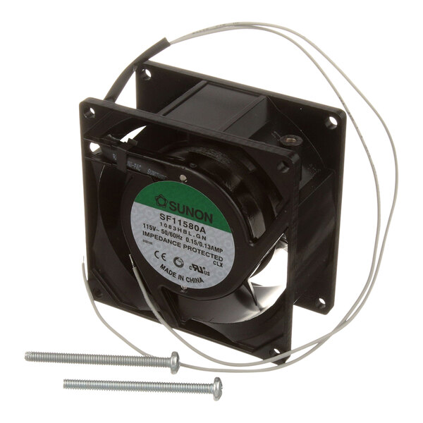 Axial Cooling Fan with Lead Wire - 115V