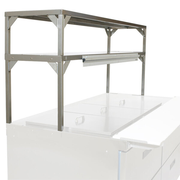 Delfield AS000DAQS-003T Stainless Steel Double Overshelf - 60" x 16"