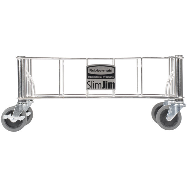 Rubbermaid 1968468 Stainless Steel Wire Slim Jim Dolly for Slim Jim ...