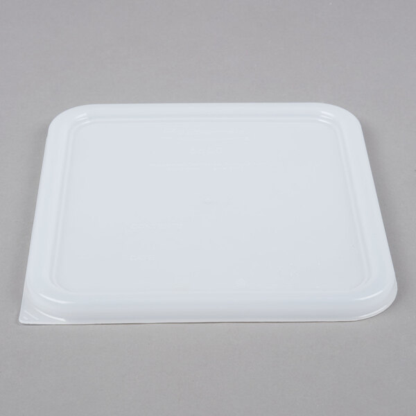 Rubbermaid 2, 4, 6, 8 Qt. White Square Polyethylene Food Storage ...