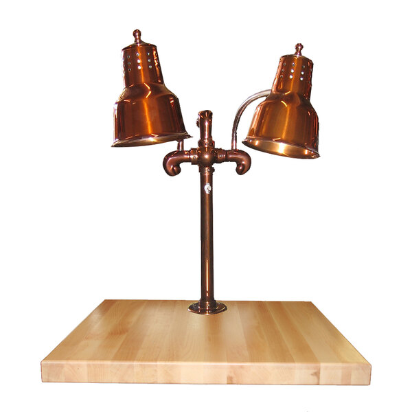 Hanson Heat Lamps DLM/MB-2424/SC Dual Lamp 24" x 20" Smoked Copper ...