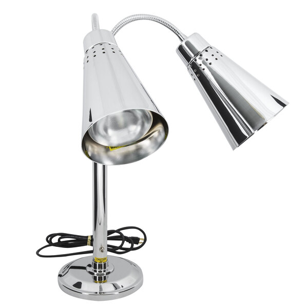 Hanson Heat Lamps DLM/900/ST Two Lamp Stainless Steel Freestanding Heat ...