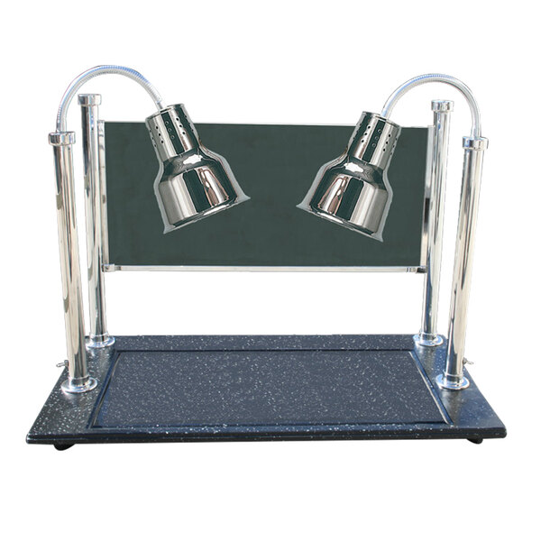 Hanson Heat Lamps CD/600/ST/CH Two Single Bulb 20" x 36" Stainless ...