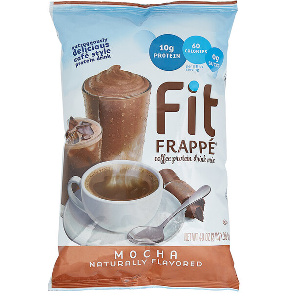 Big Train 3 lb. Fit Frappe Mocha Protein Drink Mix
