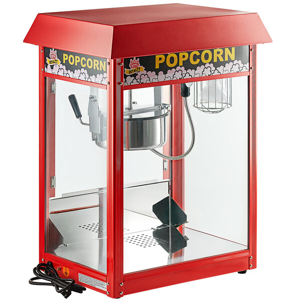 Carnival King Royalty Series Red Popcorn Machine