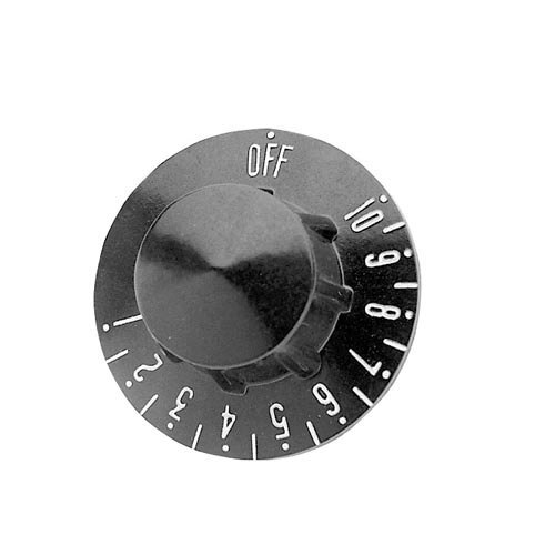 AllPoints 22-1108 2 1/4" Toaster Thermostat Switch Knob (Off, 1-10)