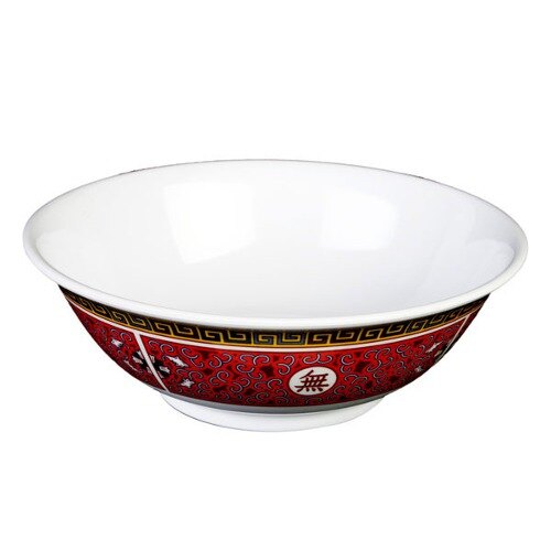 Thunder Group 5060TR Longevity 22 oz. Round Melamine Rimless Bowl - 12/Case