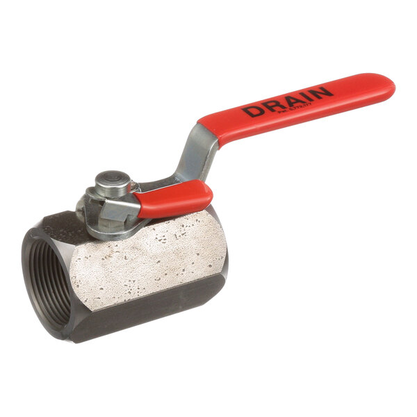 Frymaster 8100885 Equivalent Fryer Drain Valve with Lock - 1 1/4" FPT