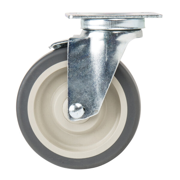 Cambro 60007 5" Swivel Caster with Brake for Cambro Dish Dollies / Caddies