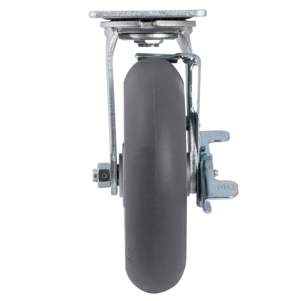 Cambro 60259 8" Replacement Swivel Caster with Brake for Camcruisers