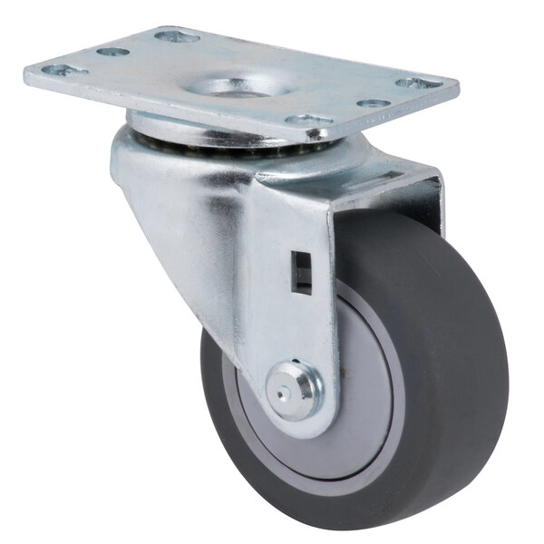 Cambro 60352 3" Replacement Swivel Caster for Service Carts and Camdollies
