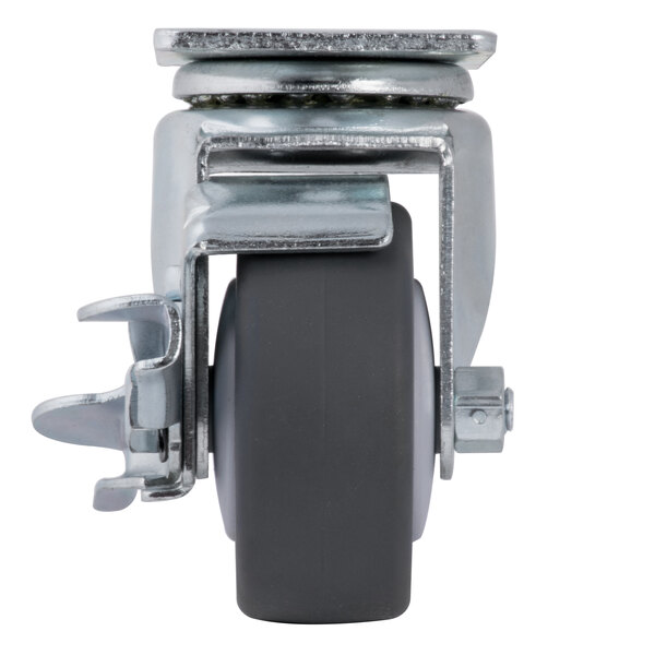 Cambro 60040 3" Replacement Swivel Caster with Brake for Service Carts ...
