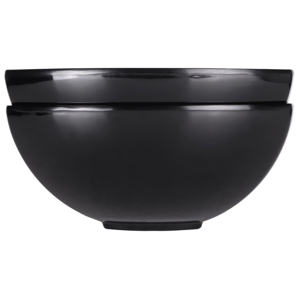 Elite Global Solutions M10TB Classics Black Triangular 3.25 Qt. Bowl