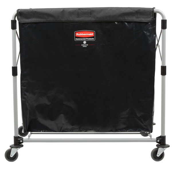 Rubbermaid Laundry Cart, 8 Bushel Collapsible X-Cart - 1881750