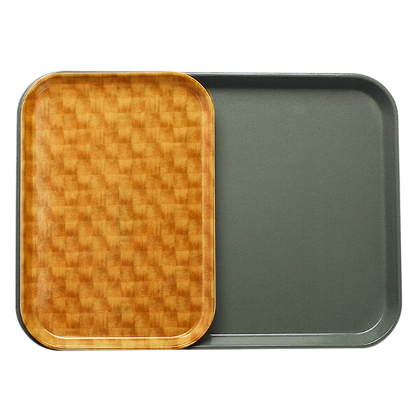 Cambro 1015302 10 1/8" x 15" Light Basketweave Customizable Insert for ...
